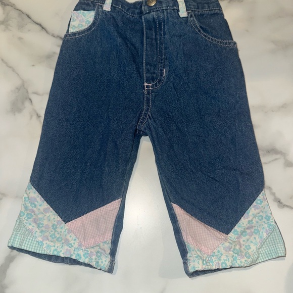 Sesame Street | Bottoms | Vintage Htf 36m Sesame Street Blue Patchwork ...